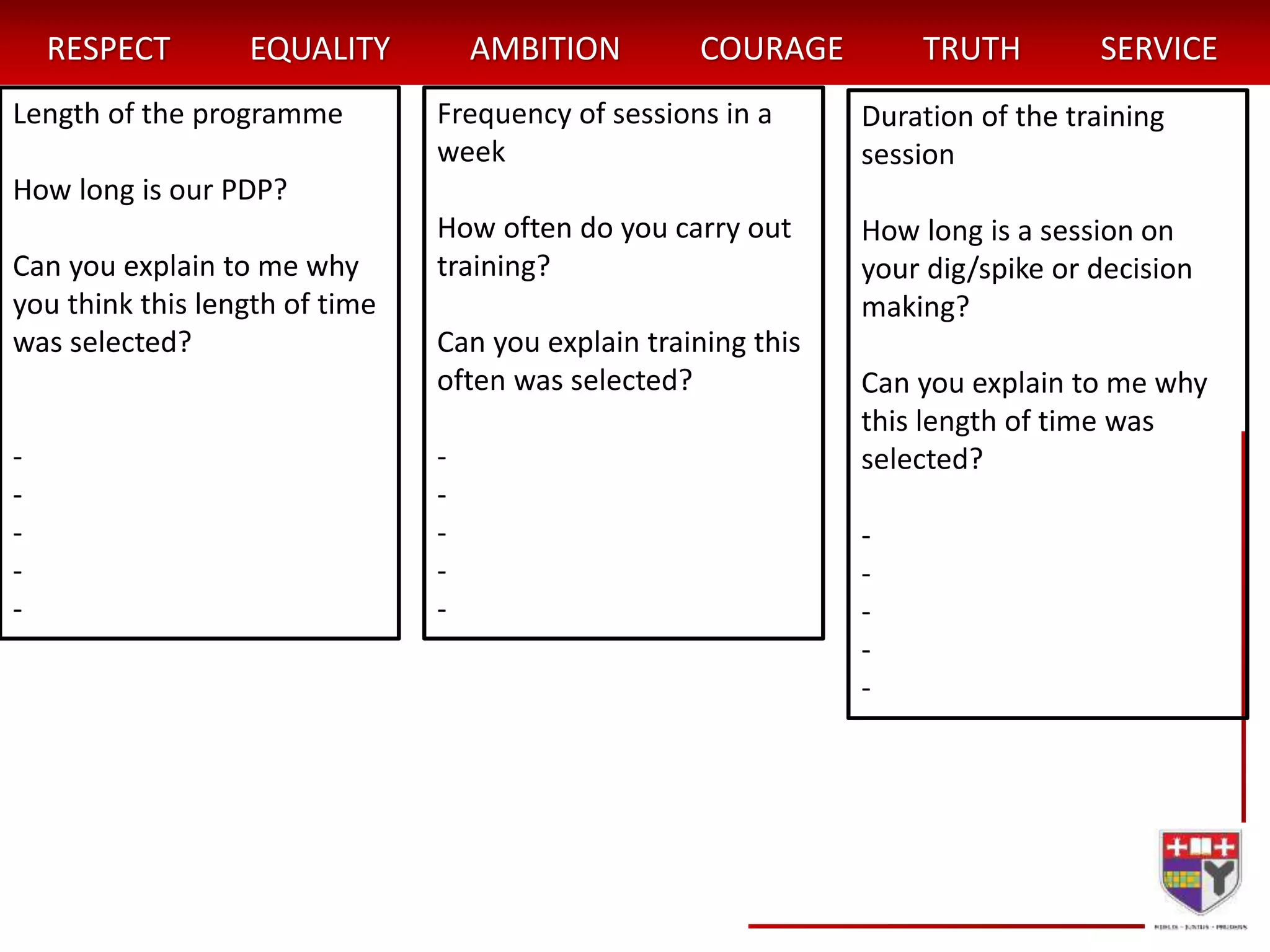 National 5 PE - Section 2 | PPTX