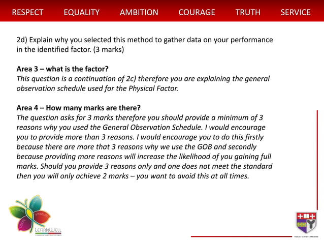 National 5 PE - Section 2 | PPTX