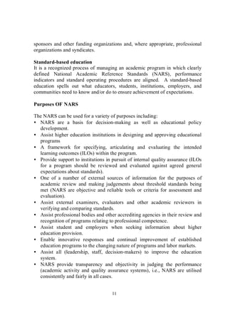 National academic standers | PDF