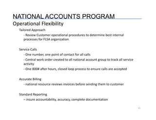 National Account Power Point Presentation | PDF
