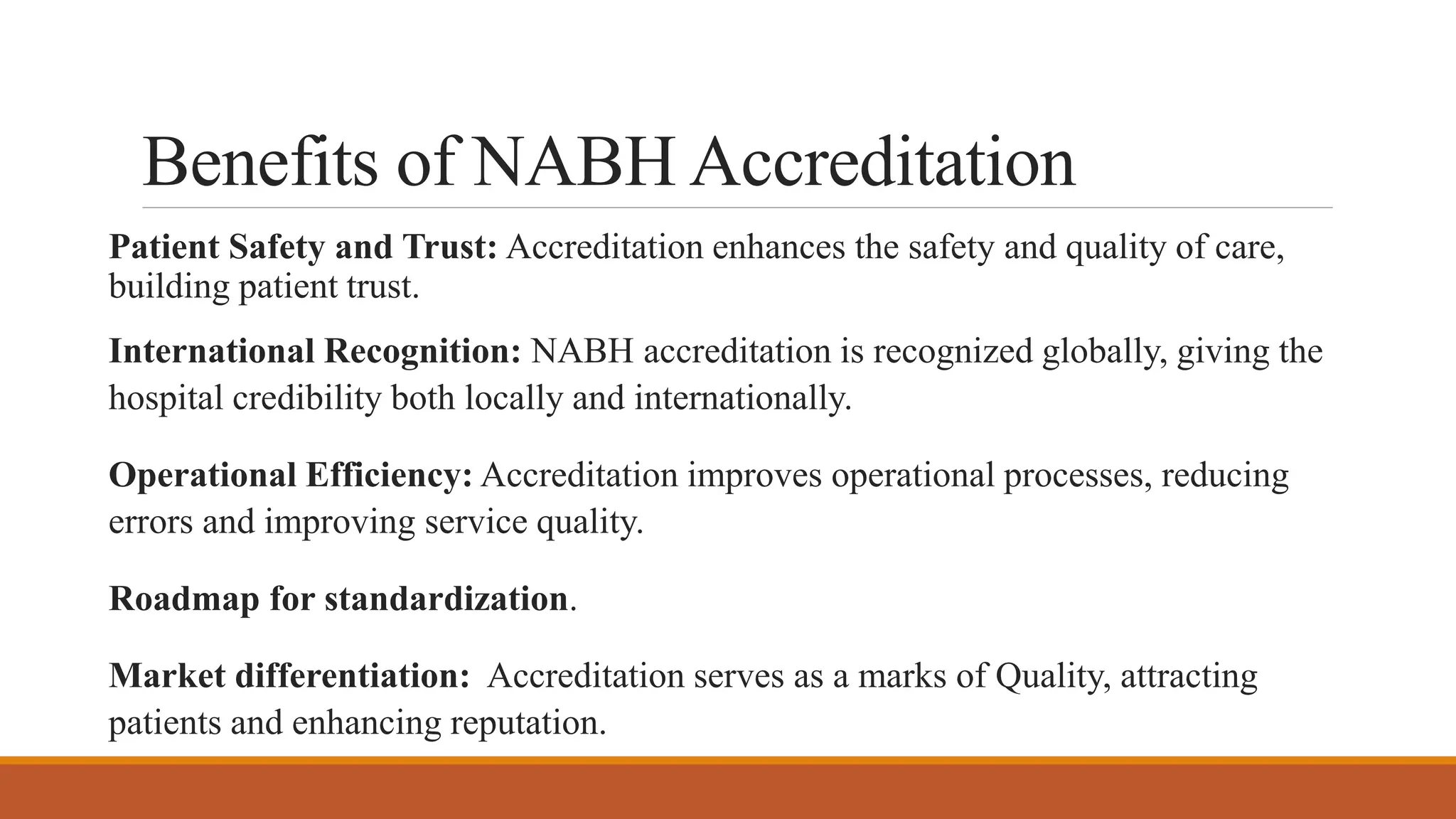 (NABH) National Accreditation Board For Hospital and Healthcare ...