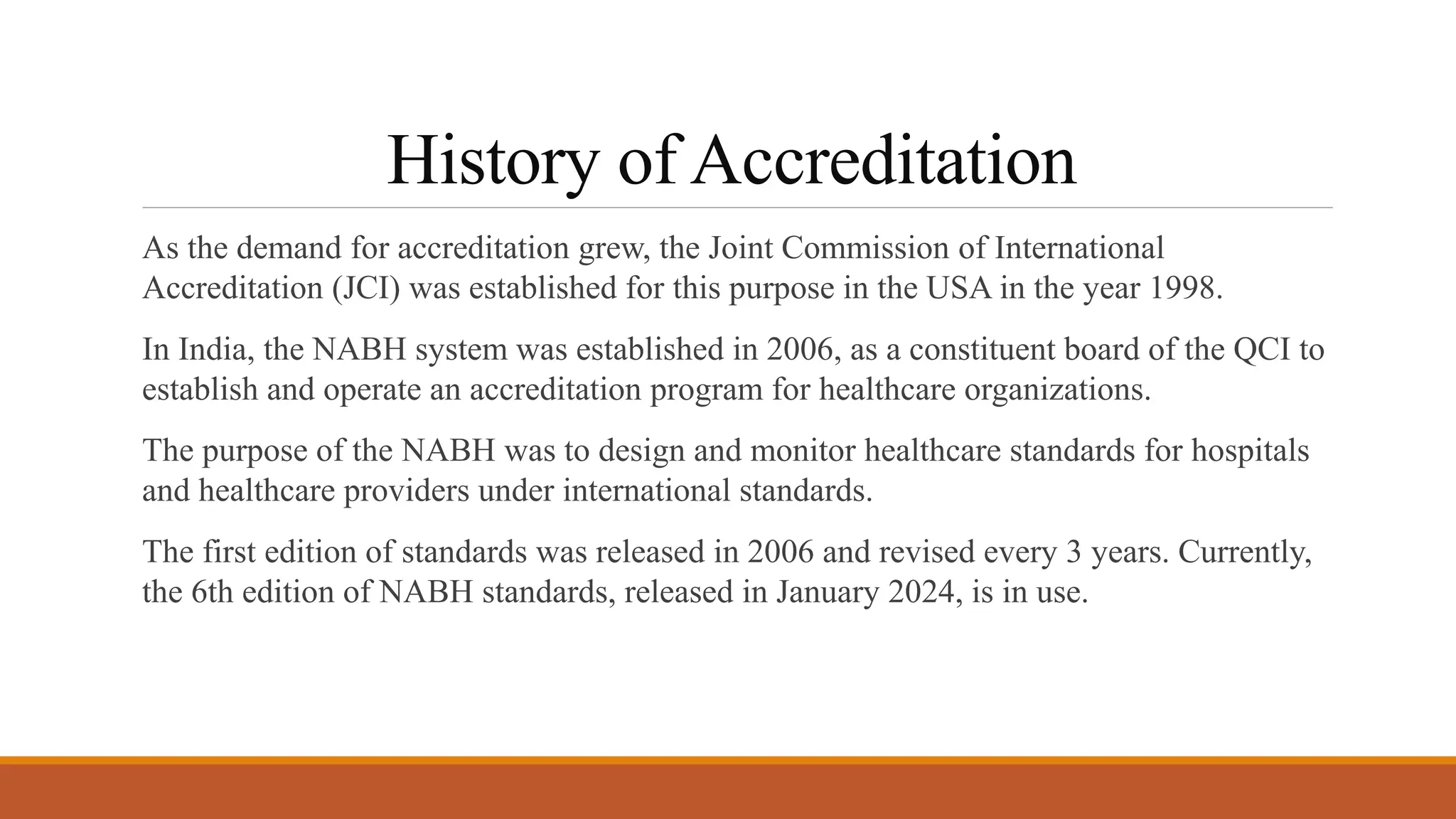 (NABH) National Accreditation Board For Hospital and Healthcare ...
