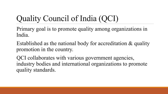 (NABH) National Accreditation Board For Hospital and Healthcare ...