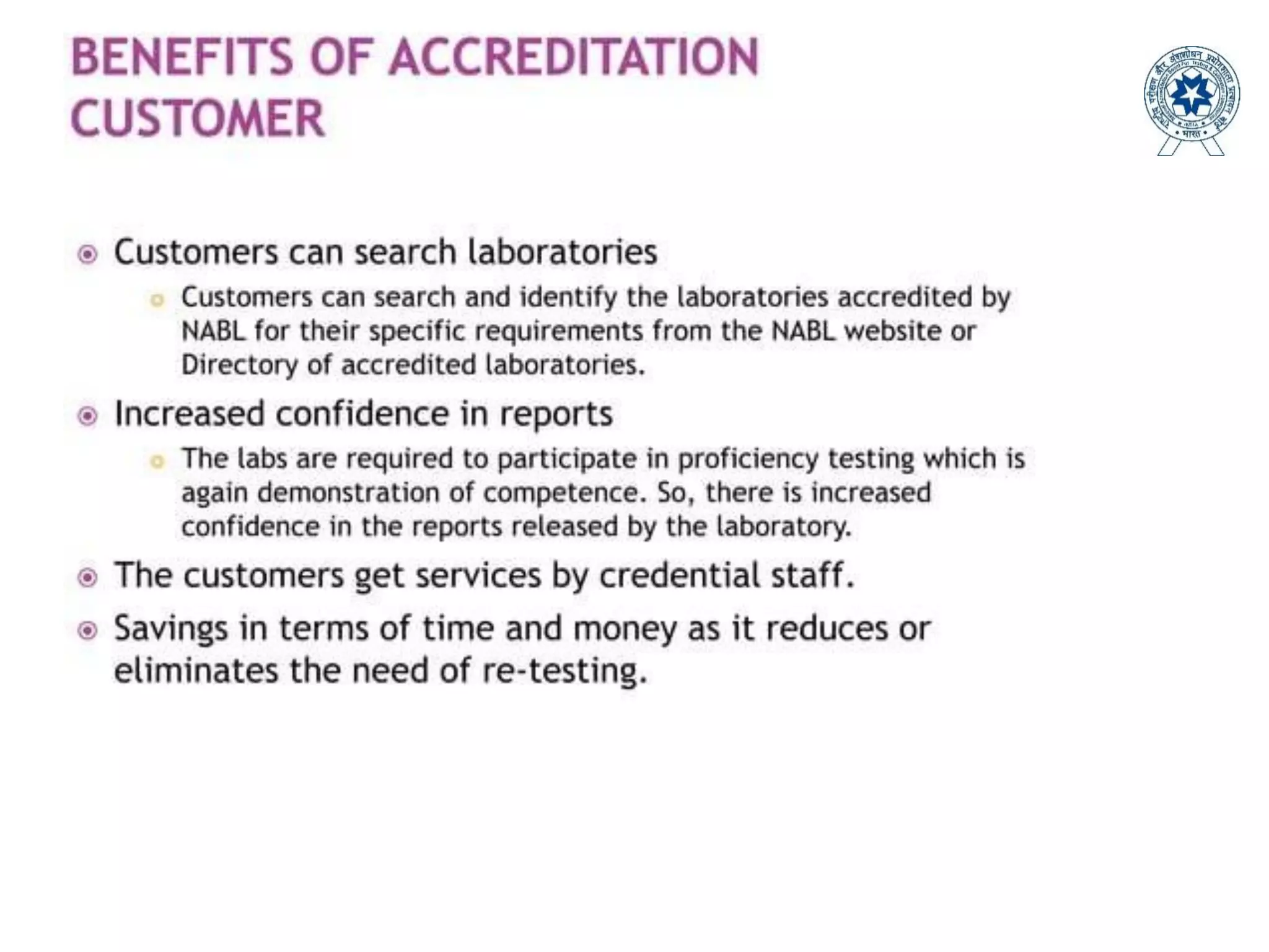 National Accreditation Board for Testing and Calibration Laboratories ...