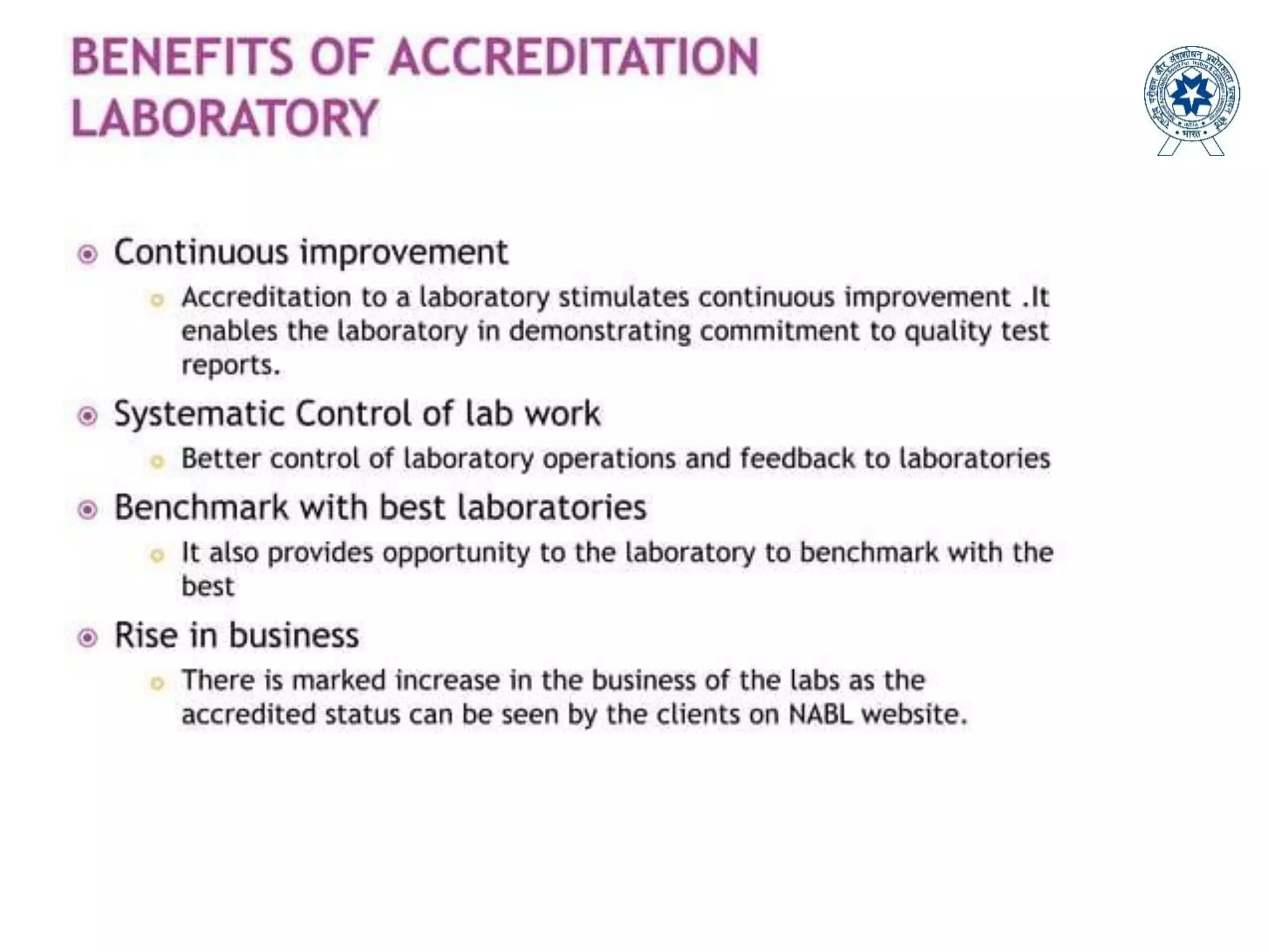 National Accreditation Board for Testing and Calibration Laboratories ...