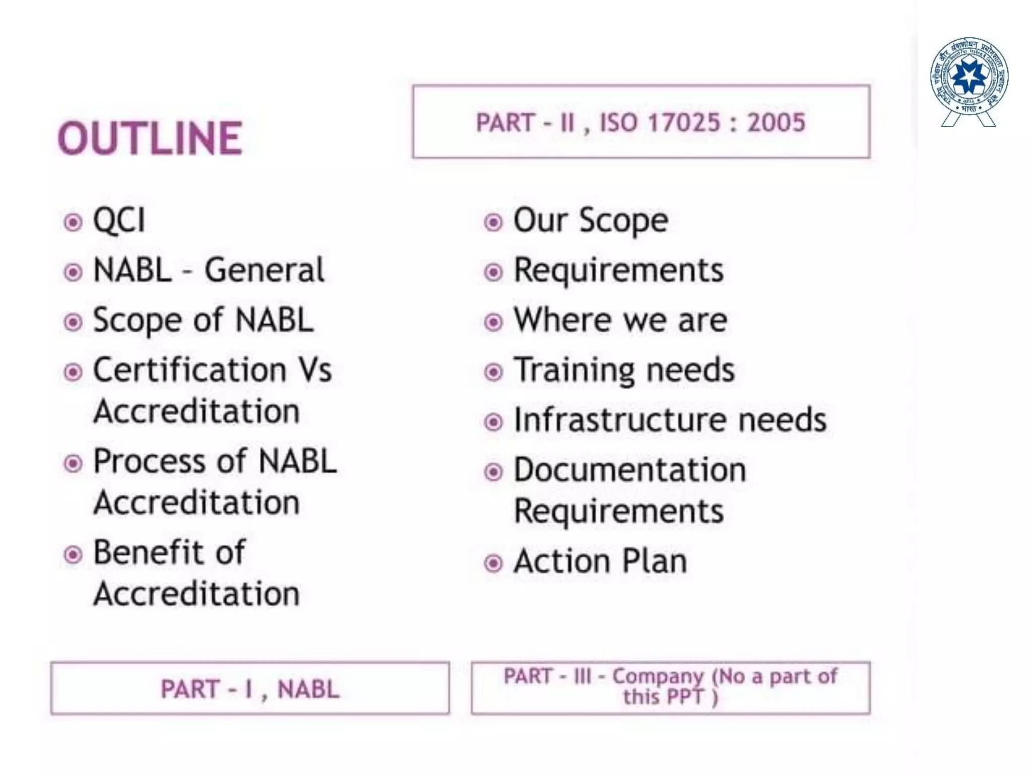 National Accreditation Board For Testing And Calibration Laboratories Nabl Pdf