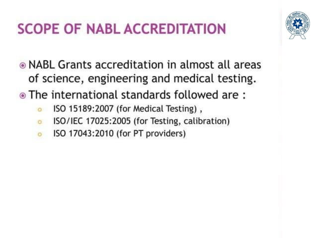 National Accreditation Board for Testing and Calibration Laboratories ...