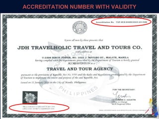 Revised Rules and Regulation Governing Accreditation of Travel and Tour ...