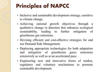 National action plan on climate change | PPTX