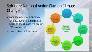 National action plan on climate change | PPTX