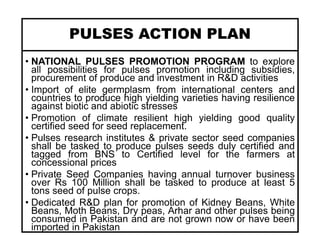 NATIONAL ACTION PLAN ON PULSES | PPT
