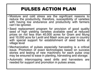 NATIONAL ACTION PLAN ON PULSES | PPT
