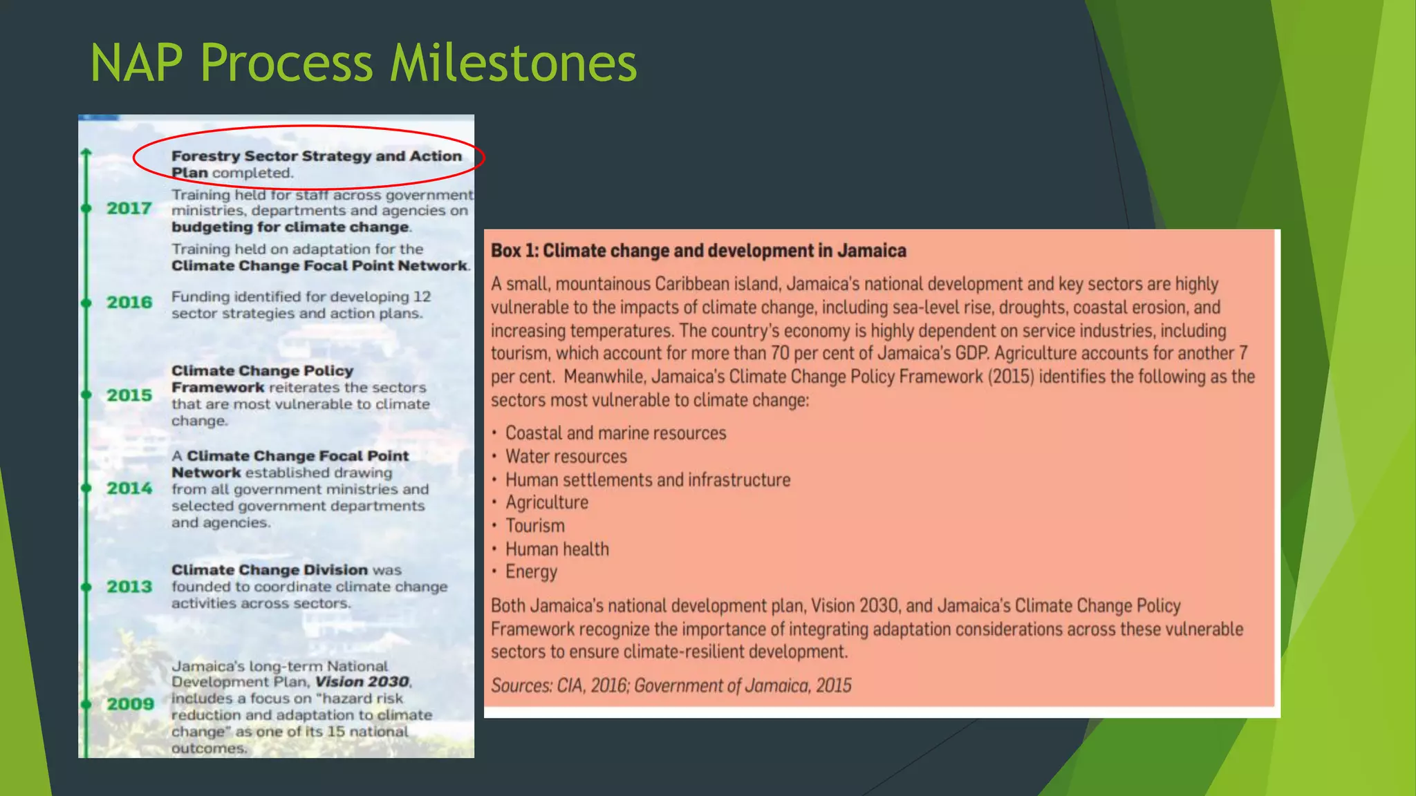 National Adaptation Planning in Jamaica | PPT