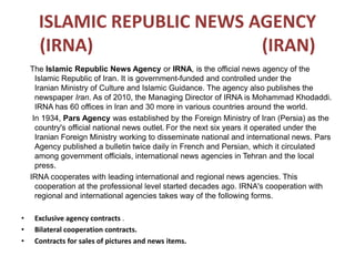 National agencies of pakistan | PPTX