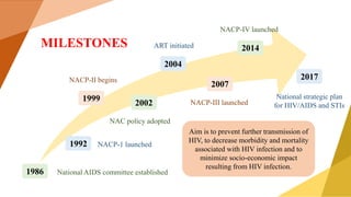 National aids control programme | PPTX