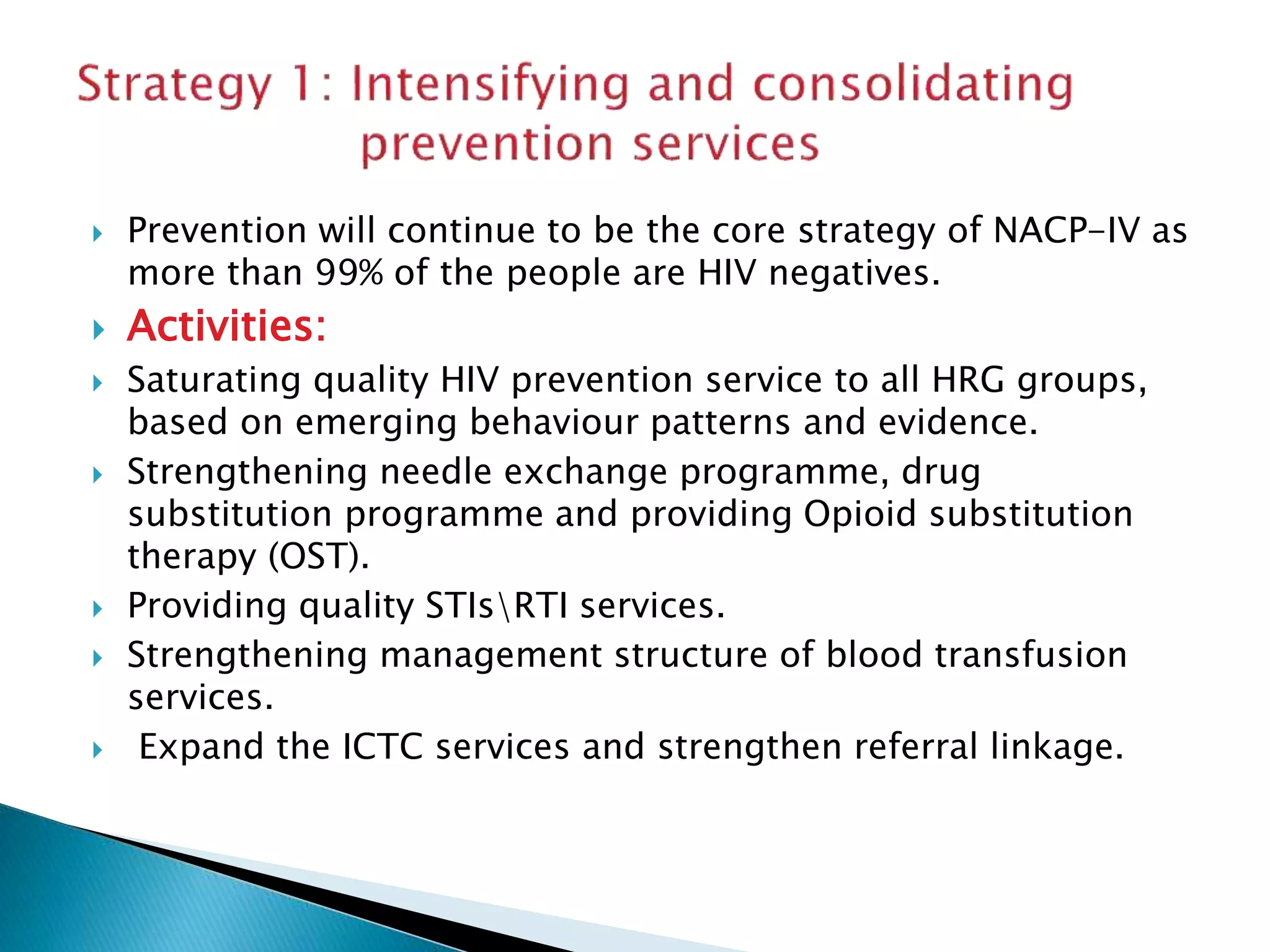 National AIDS control programme ppt | PPTX