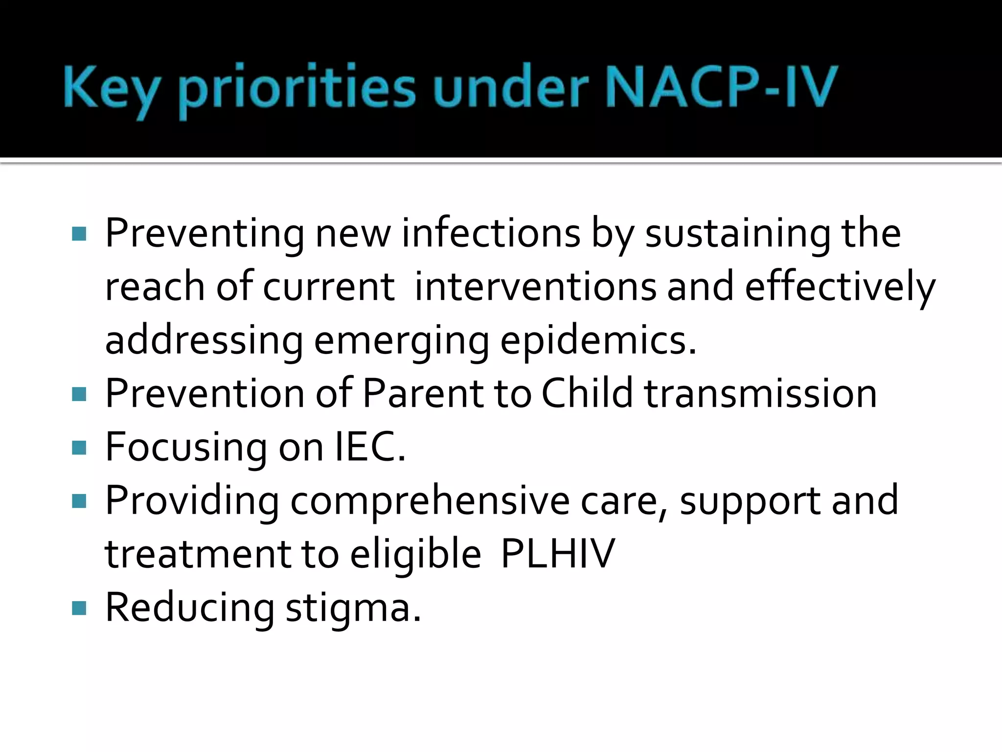 National AIDS Control Programme NACP | PPTX