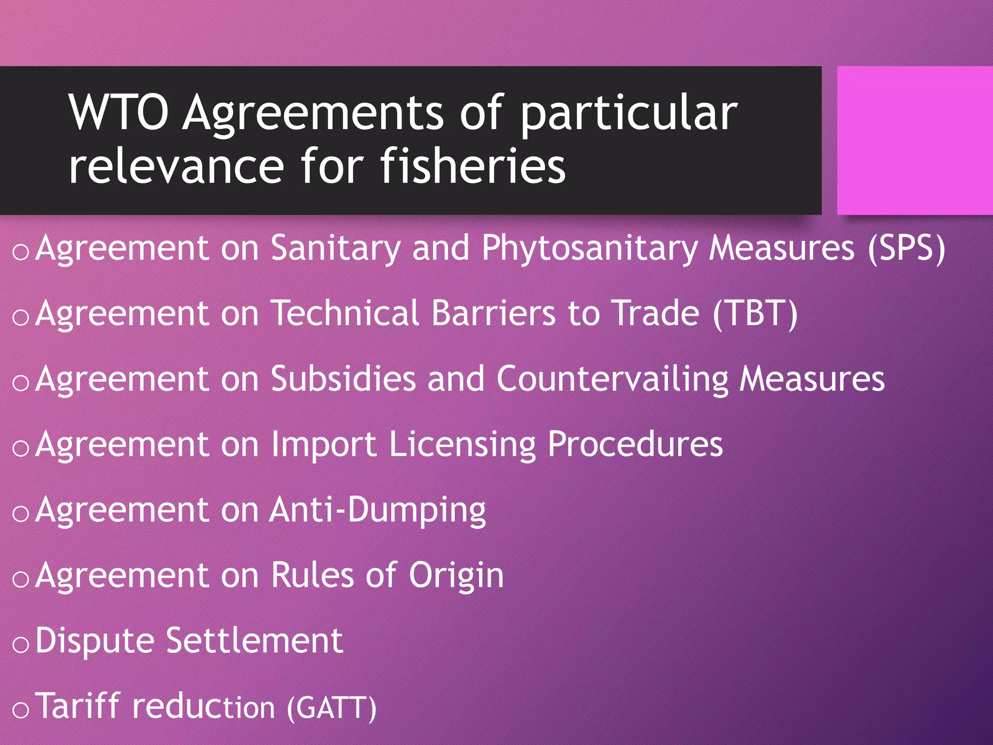 National and international regulations of seafood quality and | PPTX