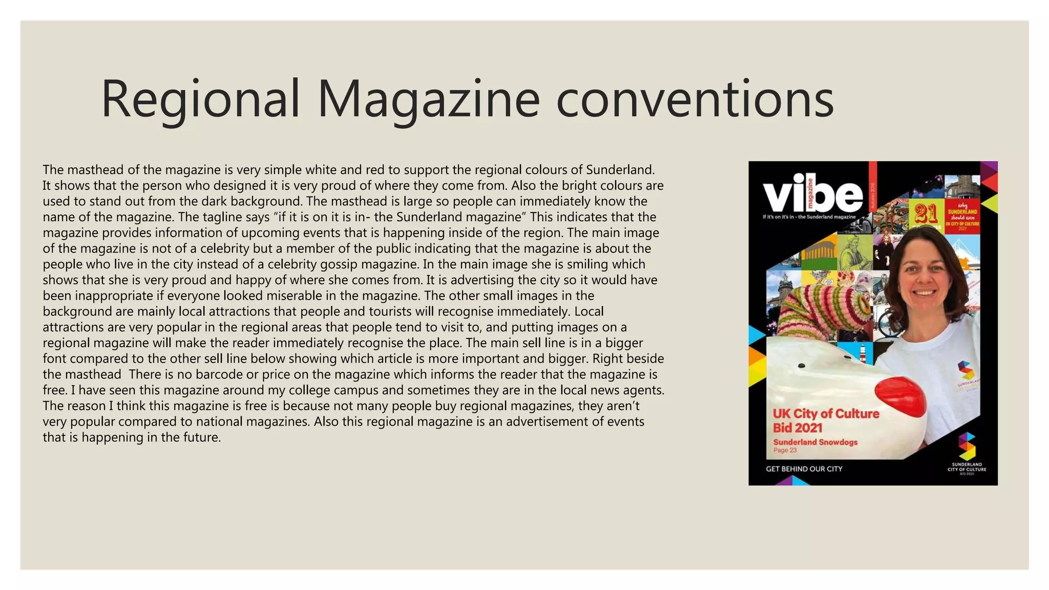 National and regional magazines | PPTX