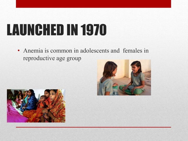 National anemia control program | PPTX | Blood Disorders | Diseases and ...