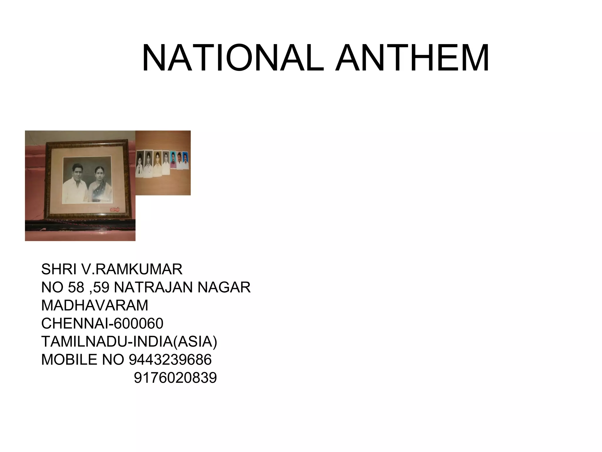 National anthem | PPT