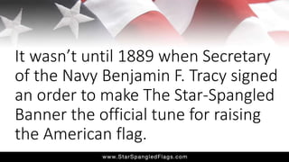 American National Anthem: Proper Etiquette | PPTX