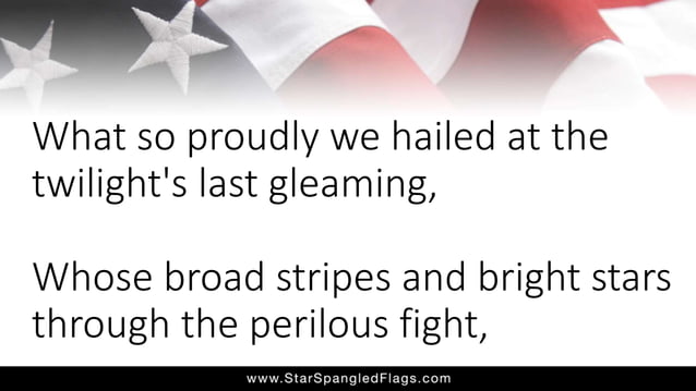 American National Anthem: Proper Etiquette | PPT