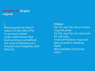 NATIONAL ANTHEMS OF AUSTRALIA AND OCEANIA.pptx | Australia and Oceania ...