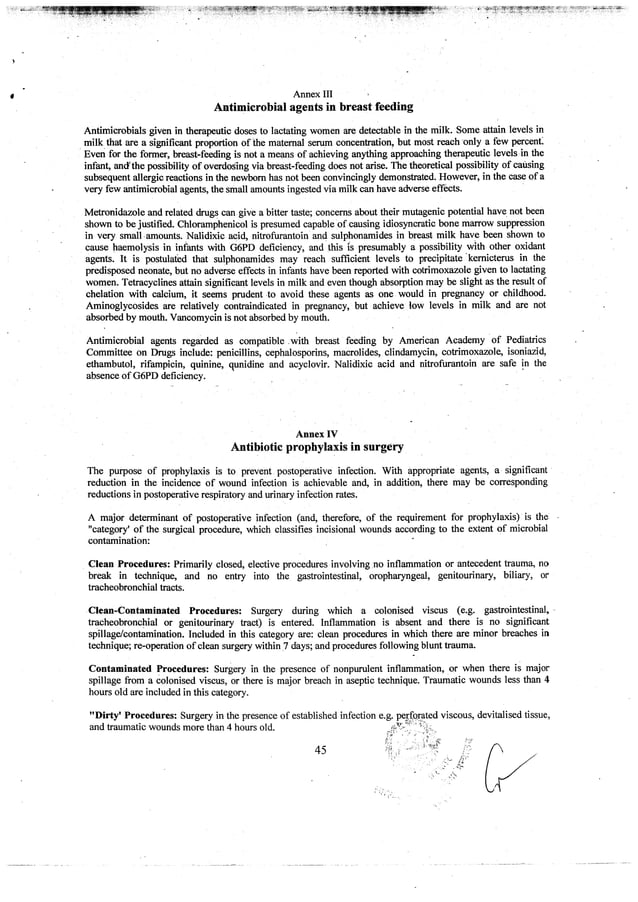 National antibiotic treatment guidelines 2014 | PDF