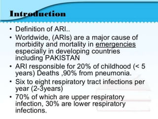 National ARI control program | PPTX