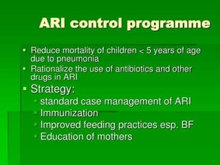 National ARI control program | PPTX
