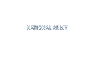 National army | PPTX