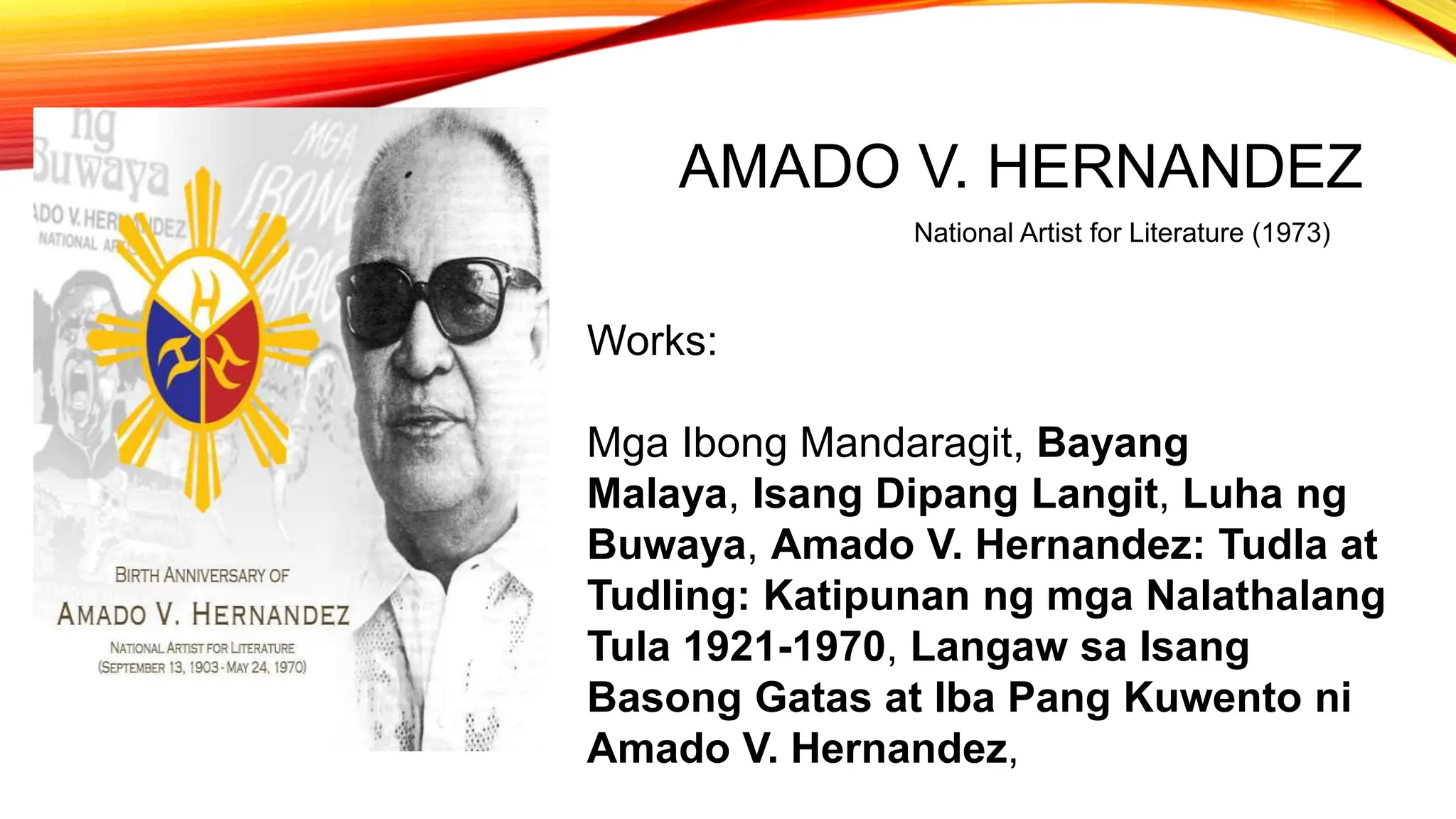 National Artist of the philippines literature | PPTX
