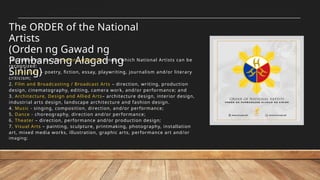 CONTEMPORARY ARTS NATIONAL ARTISTS .pptx