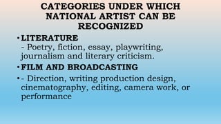 National artist of the Philippines contemporary arts module.pptx