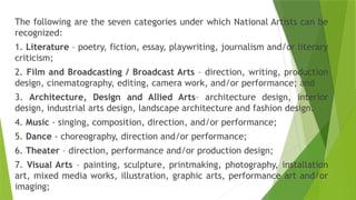 National Artists of the Philippines.pptx