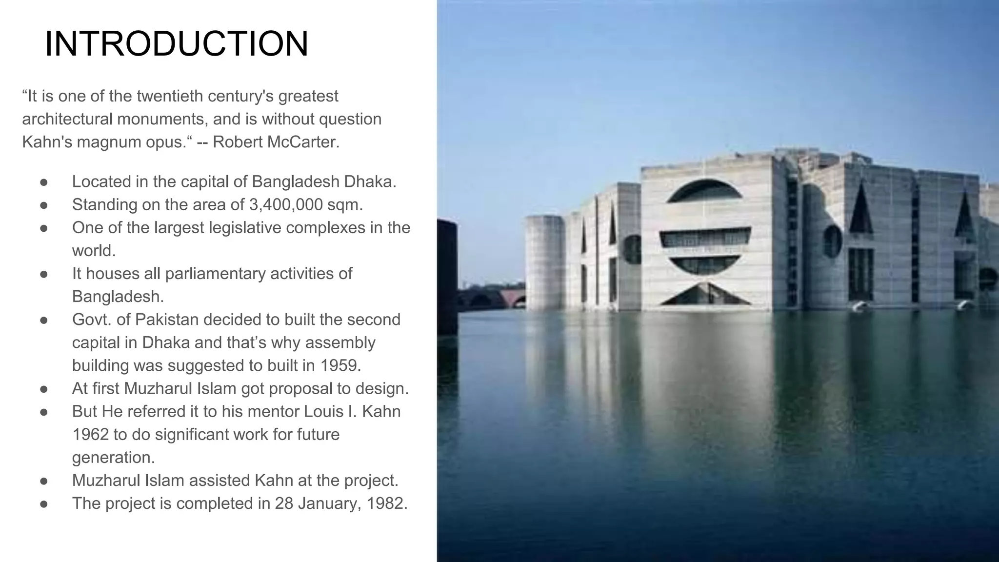 NATIONAL ASSEMBLY BUILDING(Jatiyo Sangsad Bhaban) DHAKA, BANGLADESH (1 ...