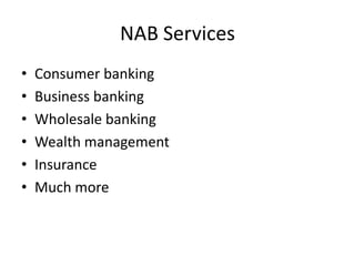 National australia bank | PPTX