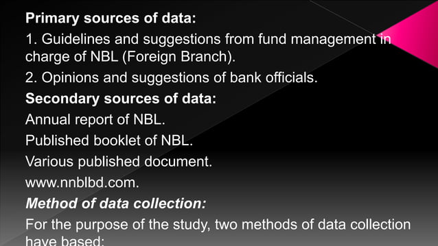 National bank LTD.(NBL) | PPT