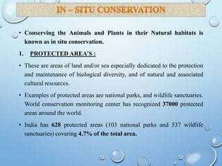 National biodiversity protection initiatives | PPTX