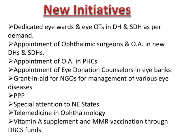 National blind control programme or blind programme | PPT