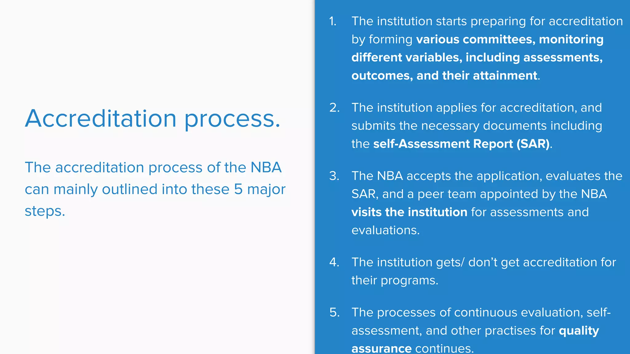 National board of accreditation (NBA) | PPTX