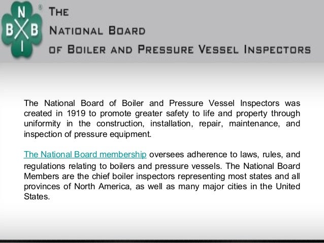 National Board Of Boiler And Pressure Vessel | Gas Furnace