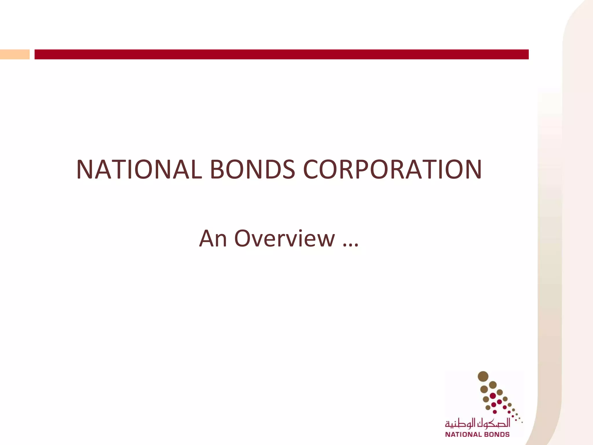 National Bonds Corporation | PPT