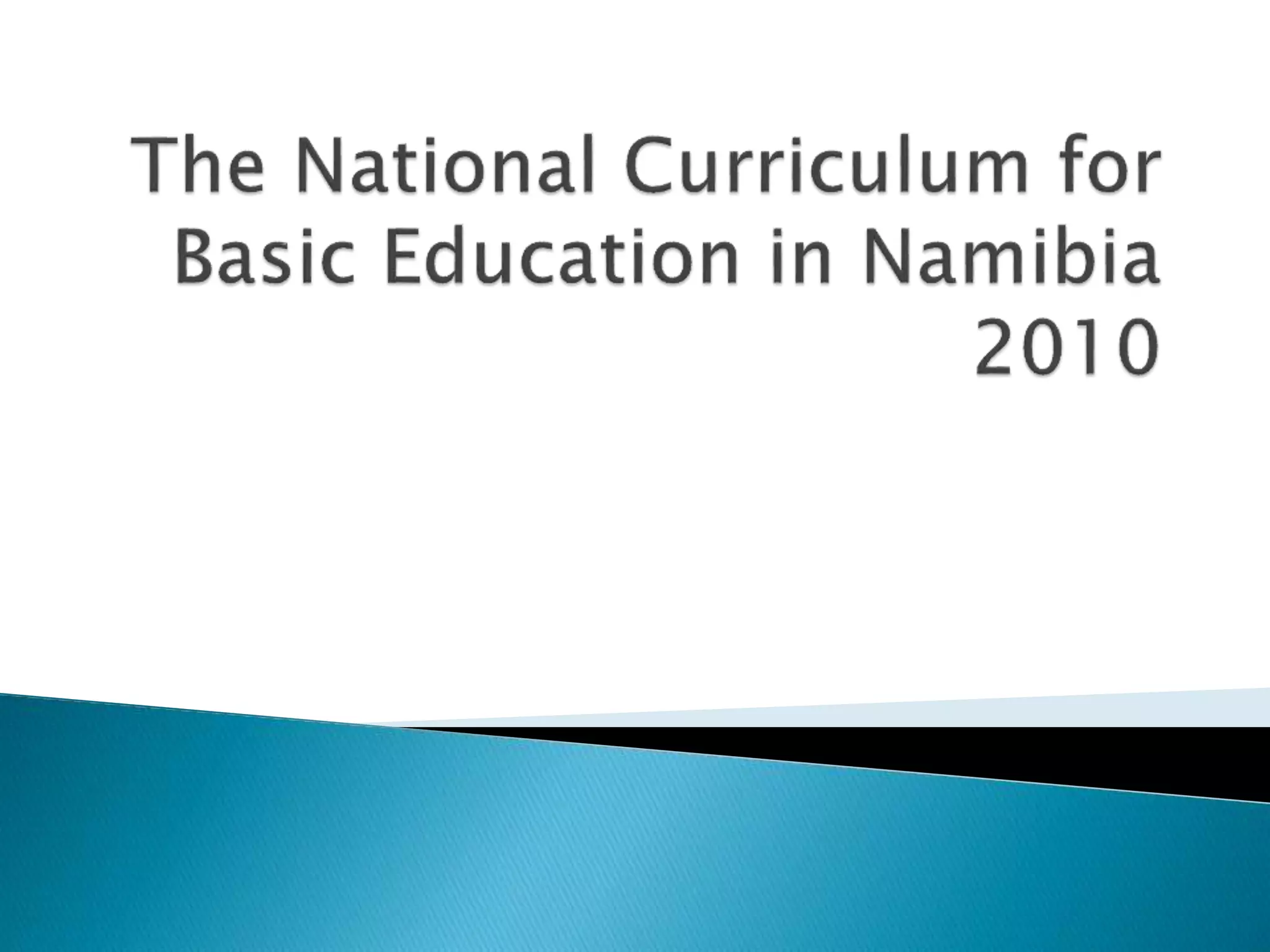NBC(National Broad Curriculum) | PPTX
