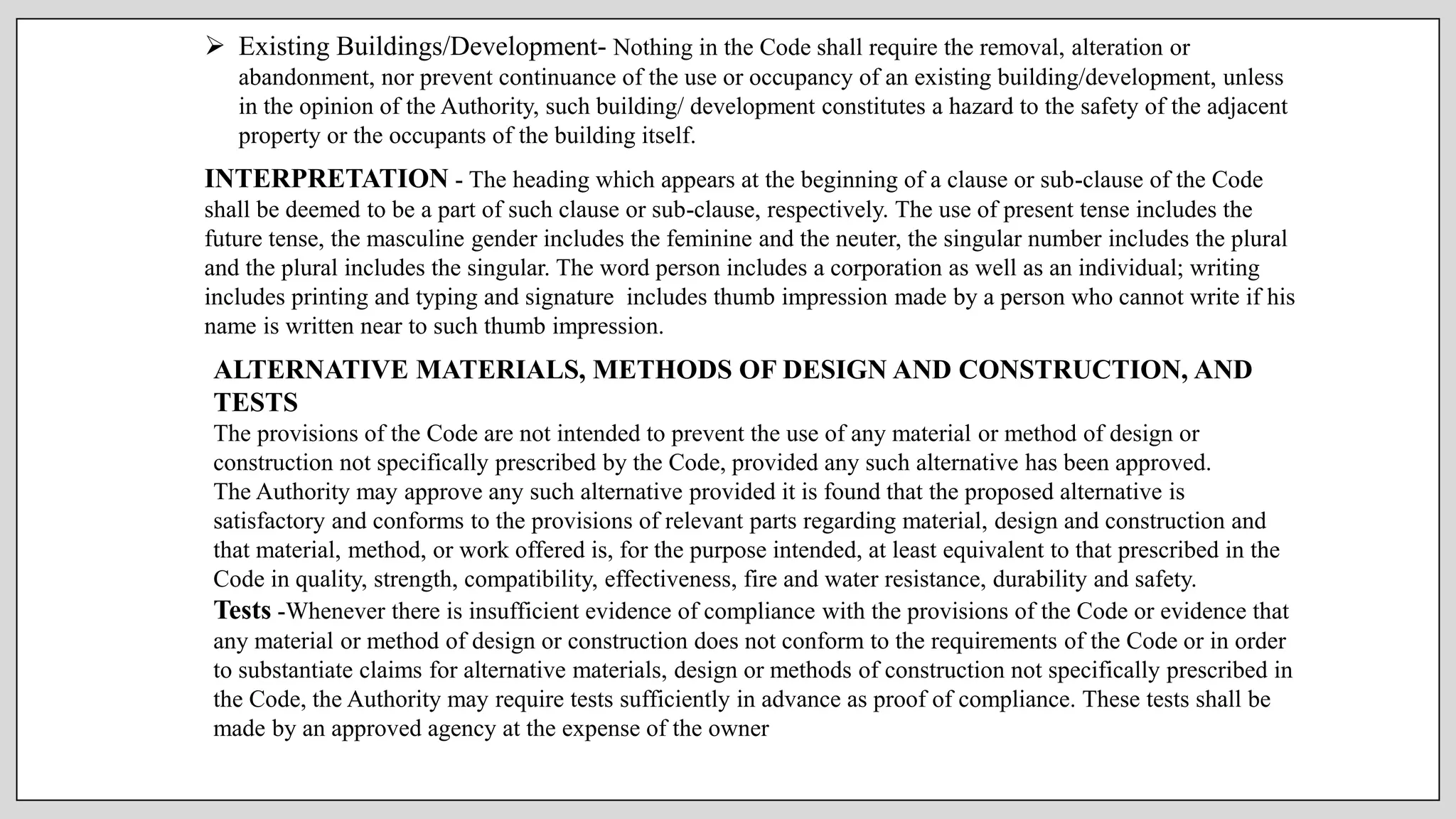 National building code | PPTX