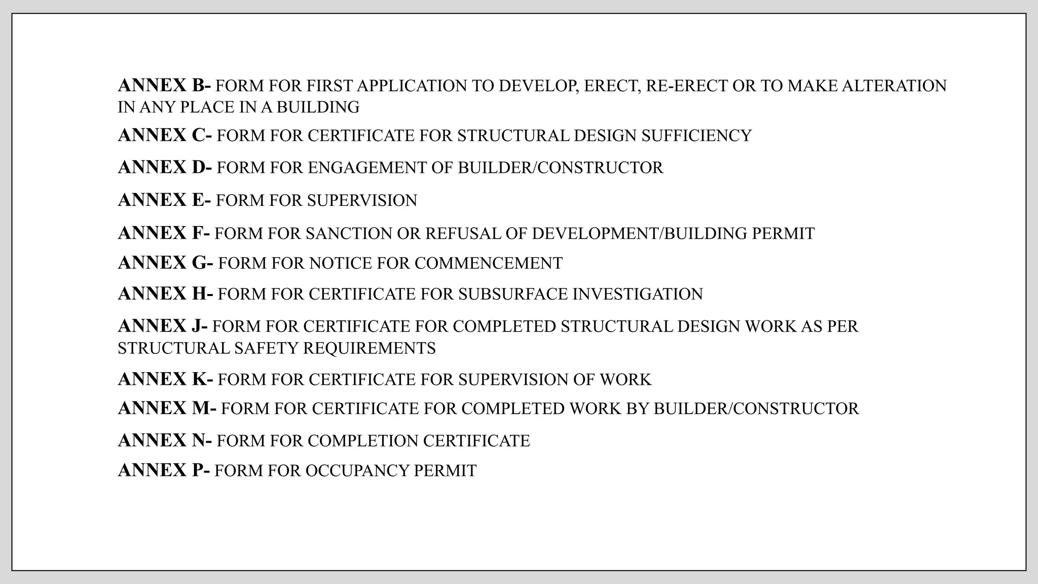 National building code | PPTX