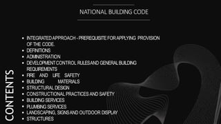National building code | PPTX