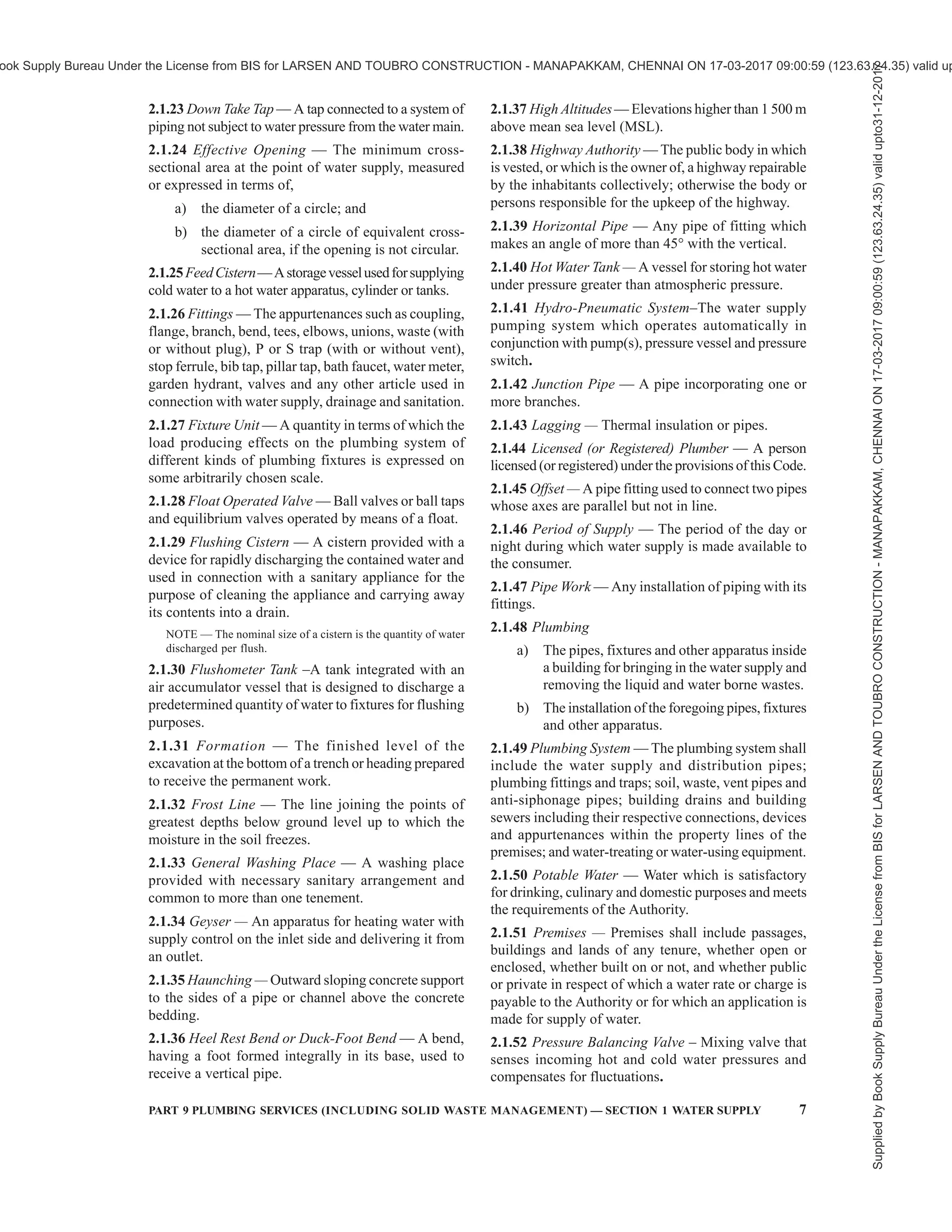 NBC - National Building Code volume 1 and 2 | PDF | Bath and Shower ...