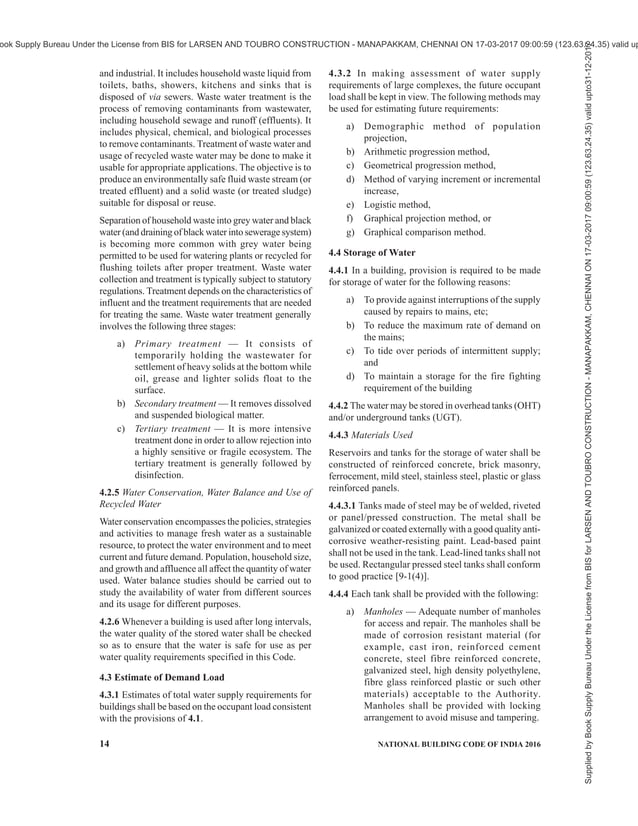 NBC - National Building Code volume 1 and 2 | PDF | Bath and Shower ...